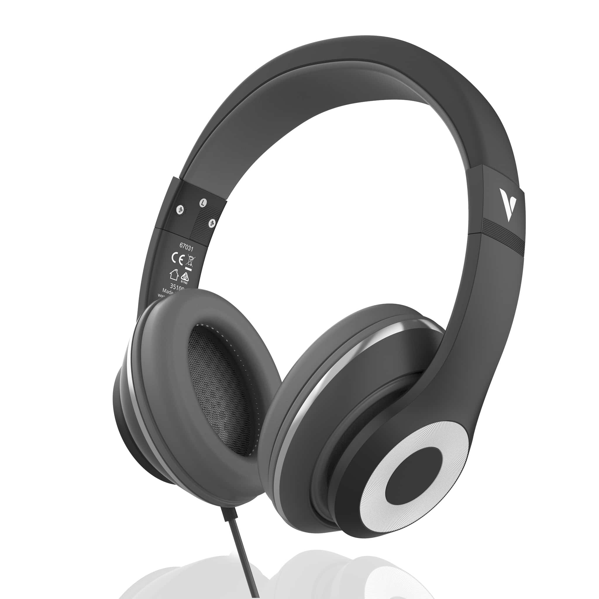 USB-C Headset | Classic On-Ear Headphones | Verbatim