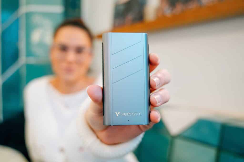 USB4 External SSD | Turbo Metal High-Speed Storage | Verbatim